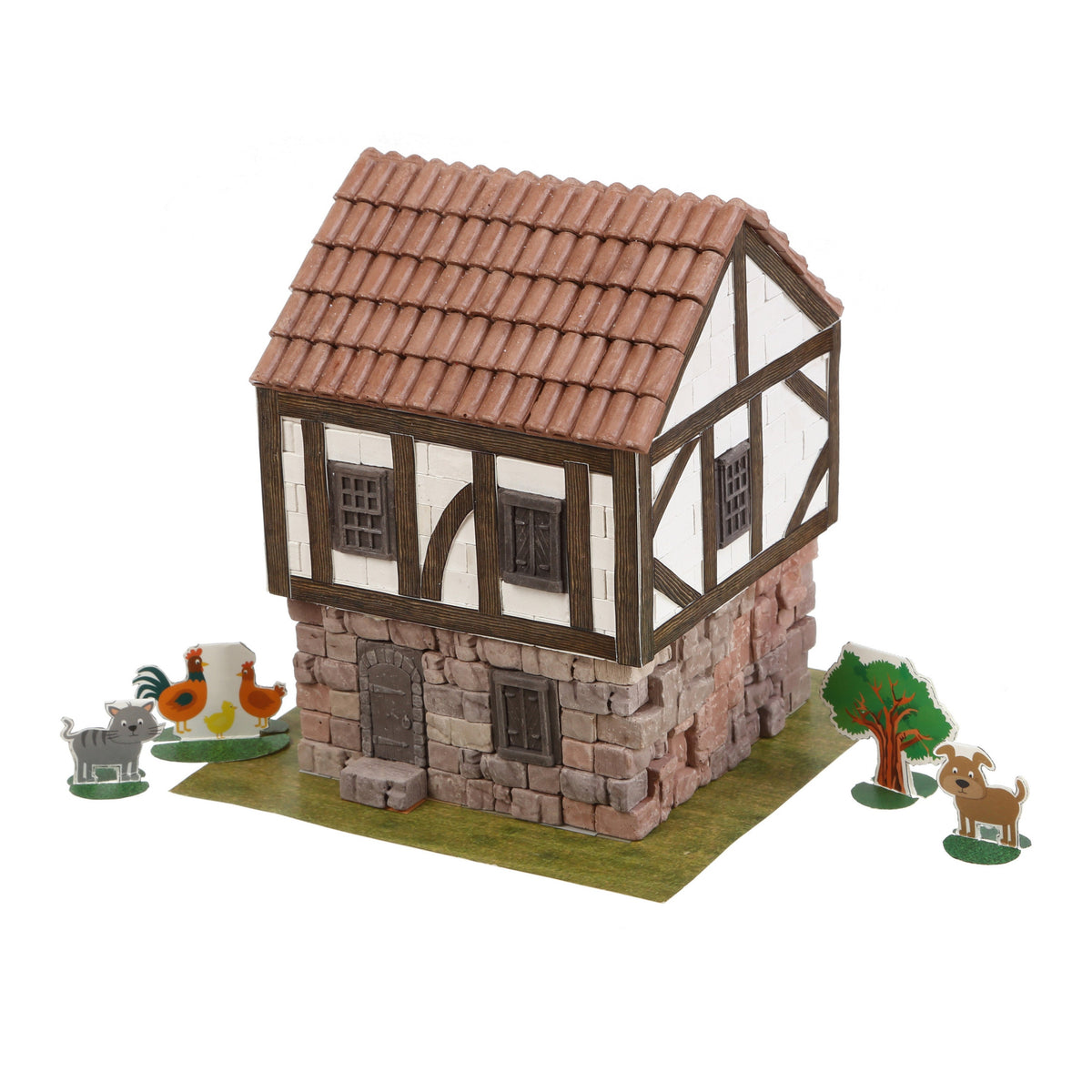 Wise Elk Farm – Miniature Brick Farmhouse Kits – Fainotoys